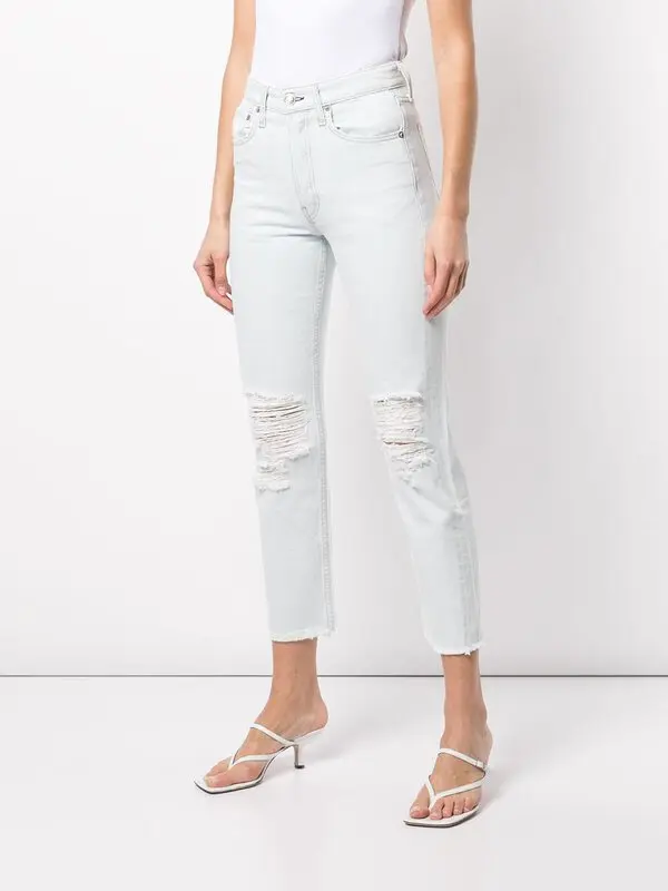 Rag & Bone Maya High-rise Slim-cut Jeans