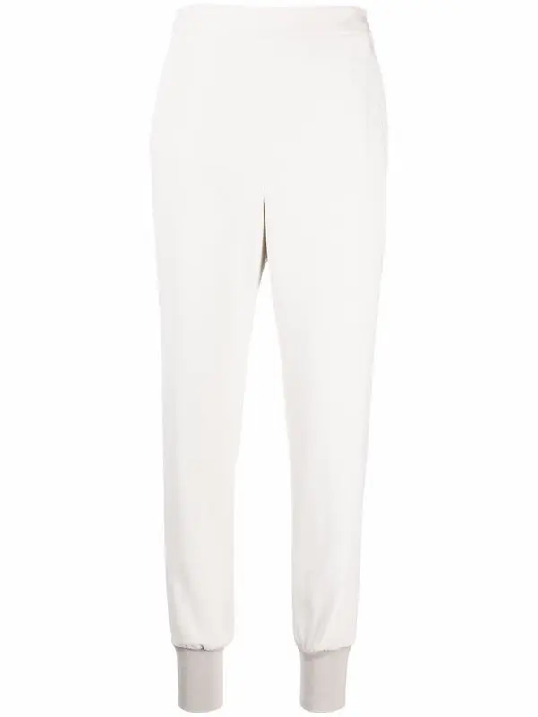 Stella McCartney Julia Slim Track Pants - Neutrals