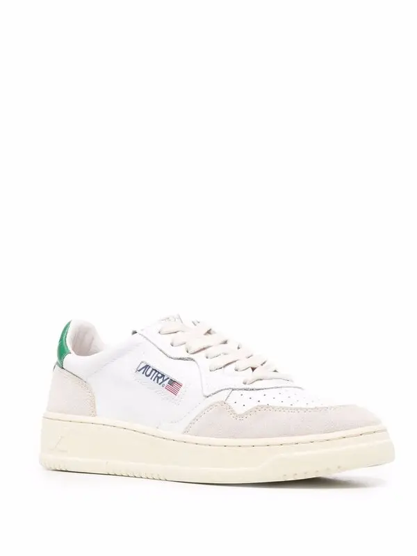 AUTRY Logo-patch Lace-up Sneakers