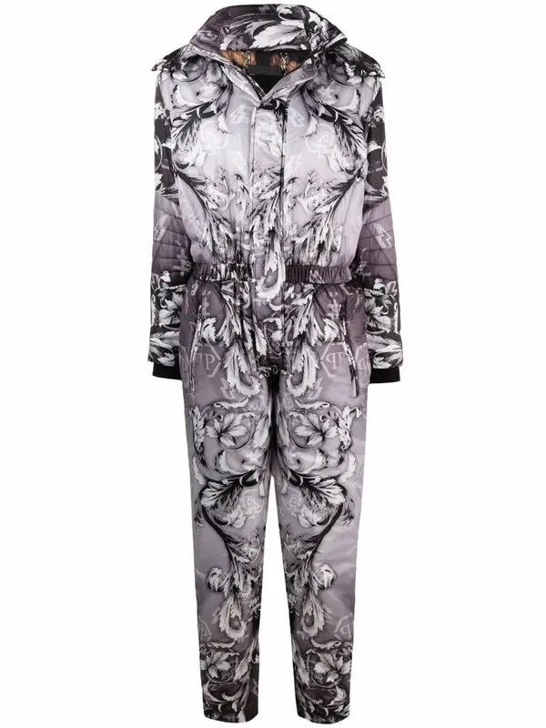 Philipp Plein Baroque Ski Jumpsuit