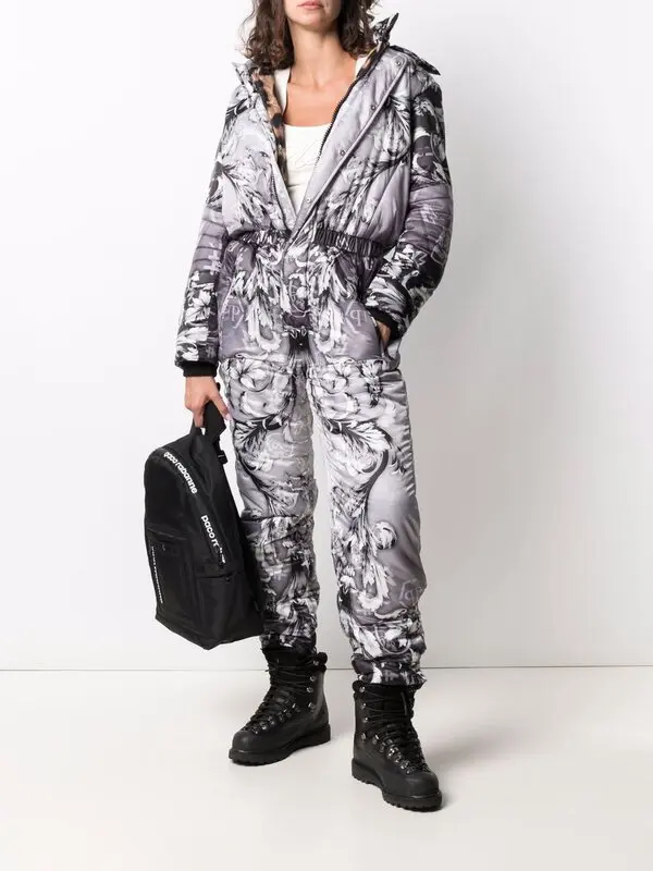 Philipp Plein Baroque Ski Jumpsuit