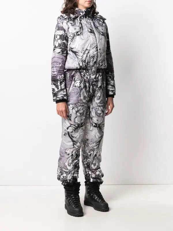 Philipp Plein Baroque Ski Jumpsuit