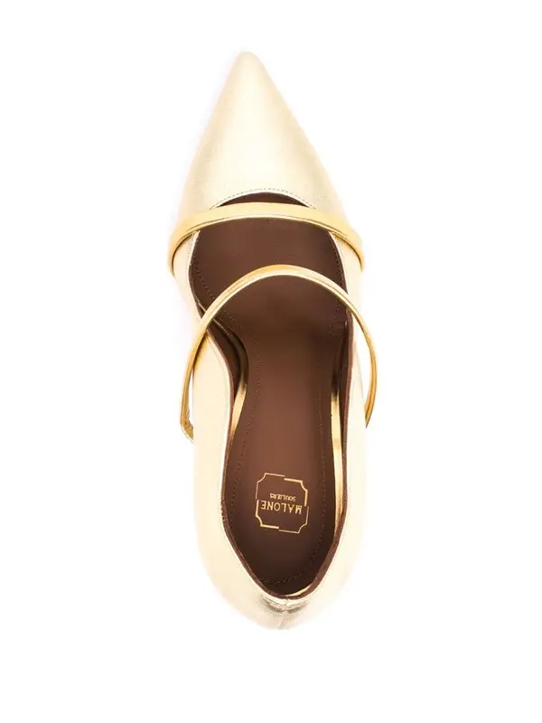 MALONE SOULIERS Maureen Metallic Stiletto Pumps