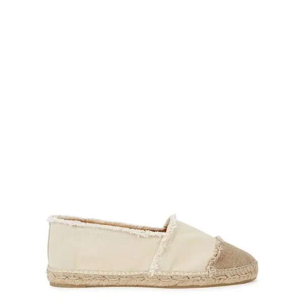 CastaÑer Kampala Ecru Canvas Espadrilles