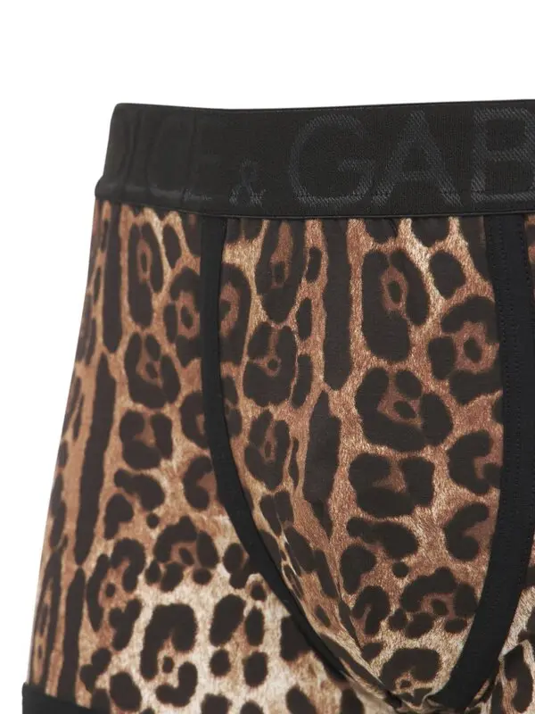 Dolce & Gabbana Logo Print Jersey Boxer Briefs
