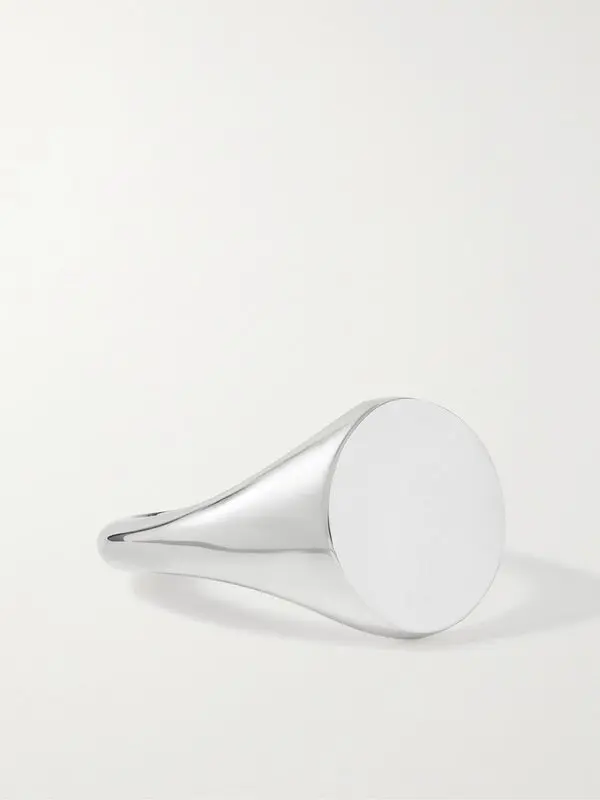 DEAKIN & FRANCIS Sterling Signet Ring - Silver