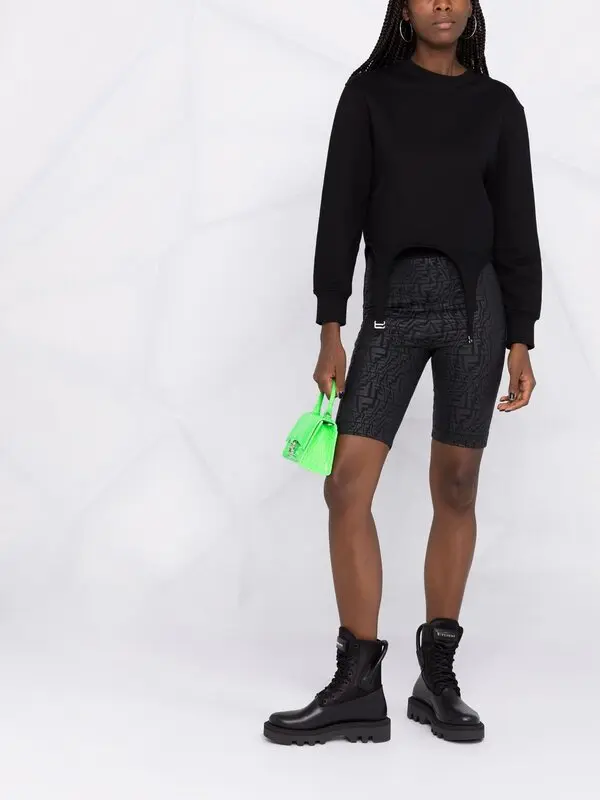 Fendi Ff Fisheye Print Cycling Shorts
