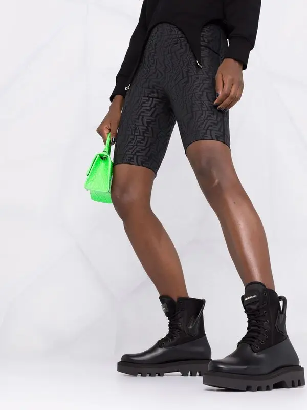 Fendi Ff Fisheye Print Cycling Shorts