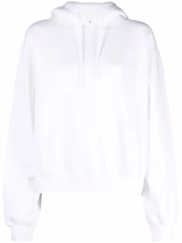 Alexander Wang Logo-print Hoodie - White
