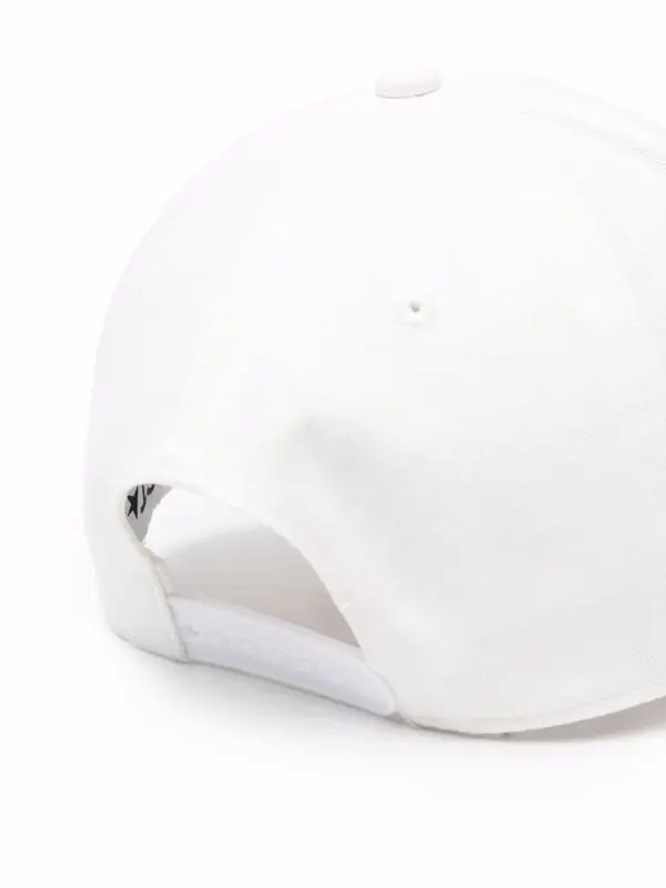GOLDEN GOOSE Embroidered-star Baseball Cap - White