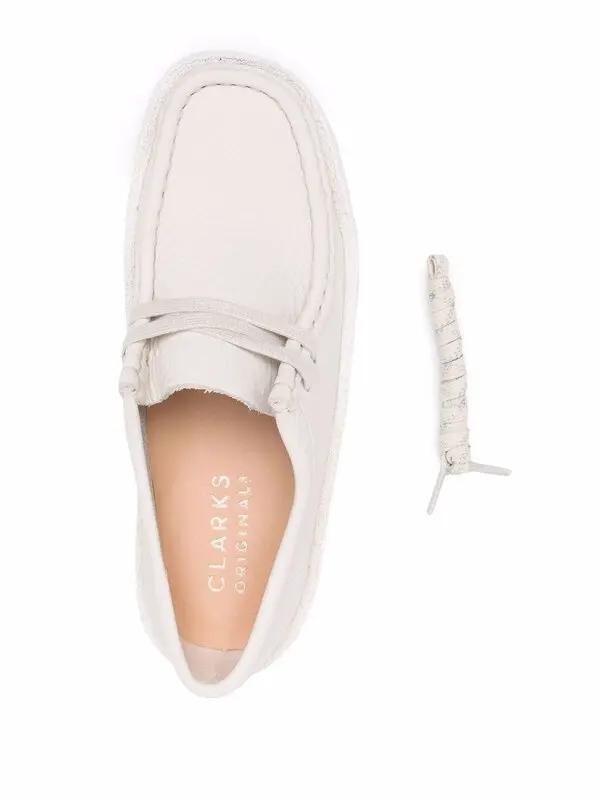 Clarks Wallabee Lace-up Loafers - Neutrals