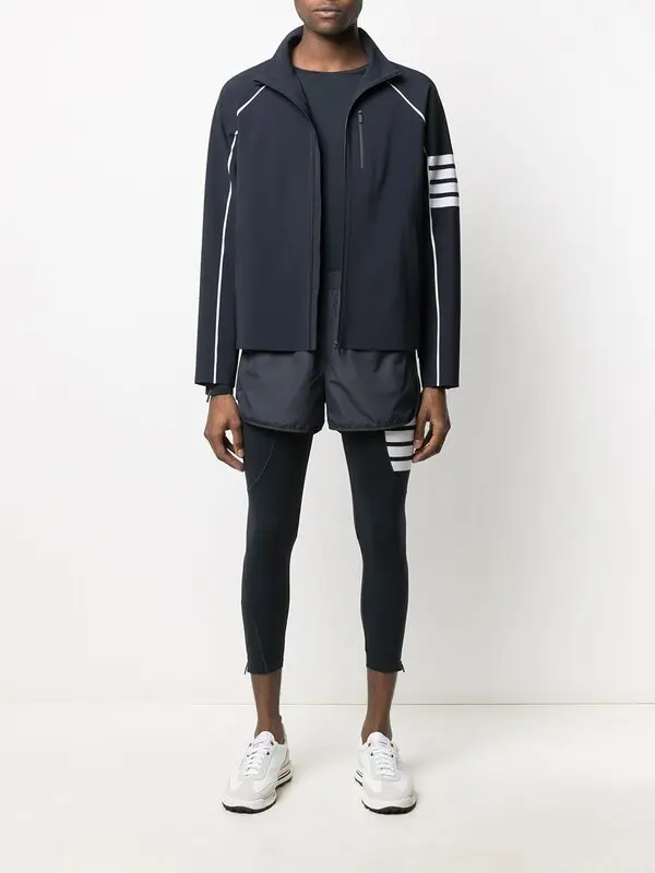 Thom Browne 4-bar Motif Performance Jacket - Blue