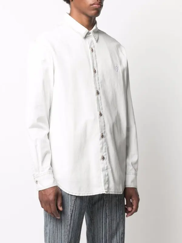 COUNTY OF MILAN Cross Wolf Long-sleeve Shirt