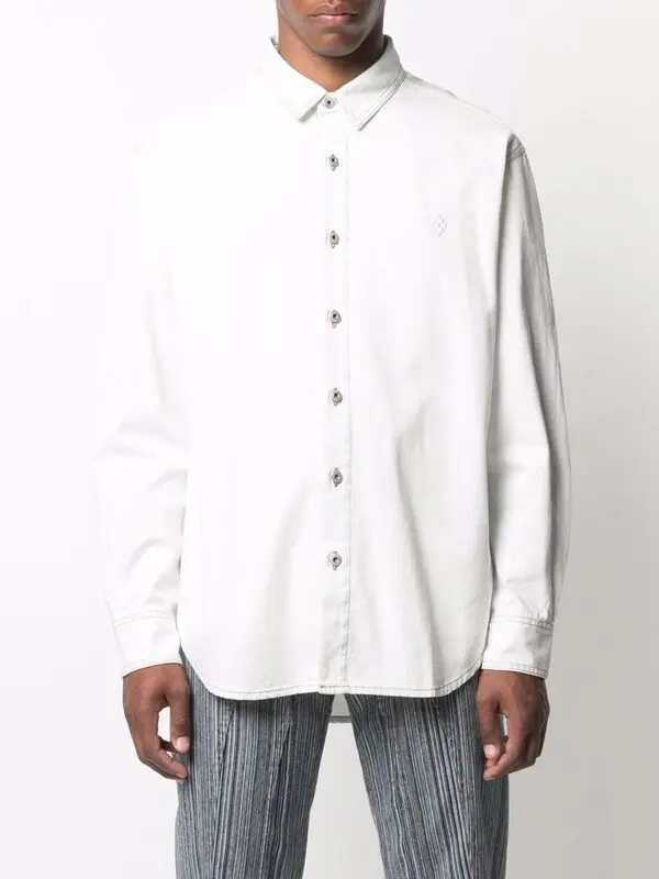 COUNTY OF MILAN Cross Wolf Long-sleeve Shirt