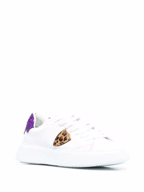 Philippe Model Temple Veau Low-top Sneakers - White