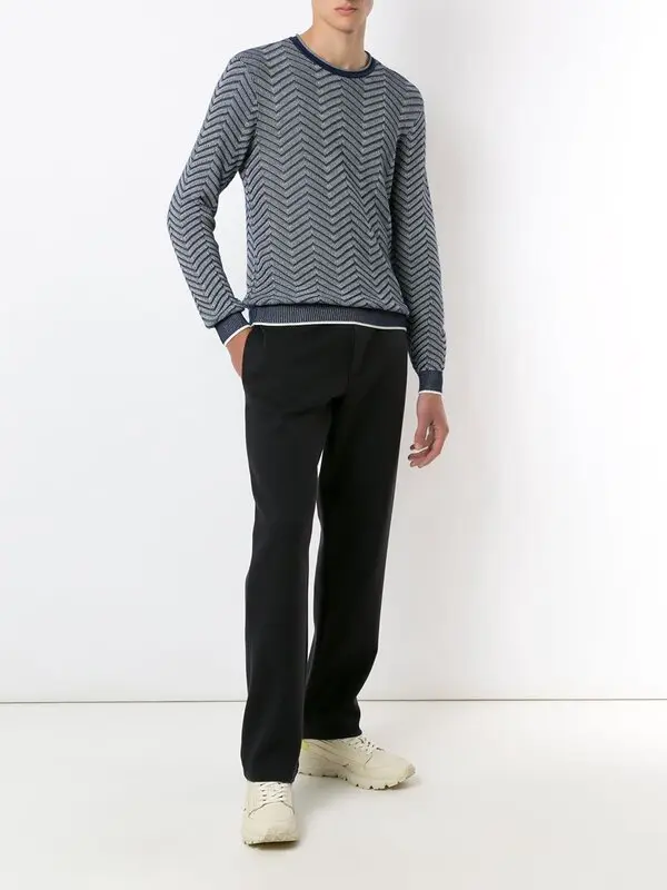 Giorgio Armani Straight-Leg Trousers In Black - 76% Off | Editorialist