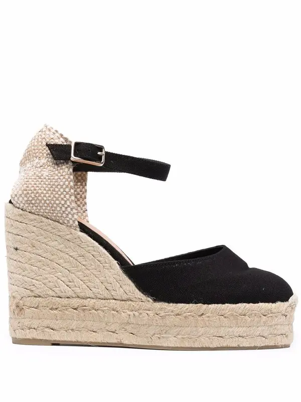 CastaÑer 115mm Carol Espadrilles - Black