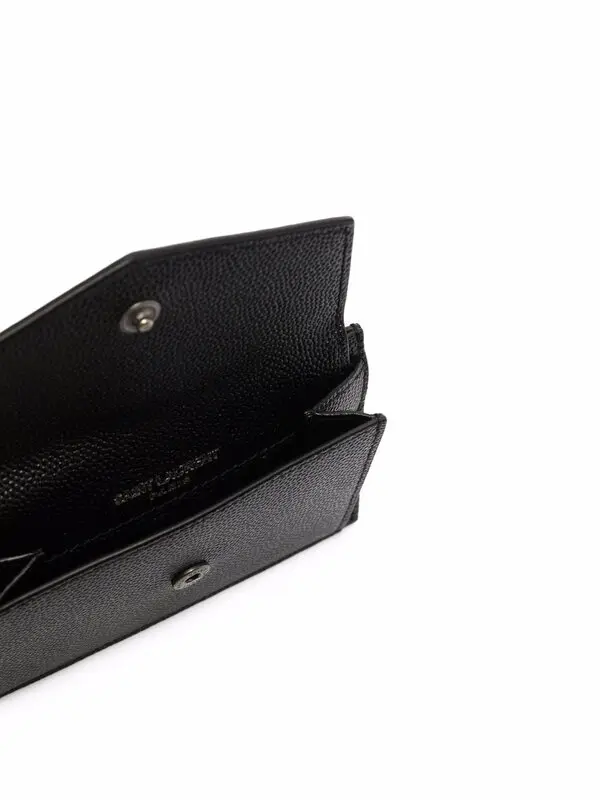 Saint Laurent Textured-leather Clutch
