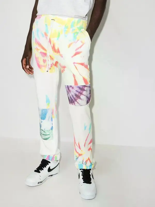 Amiri Tie-dye Cotton Track Pants