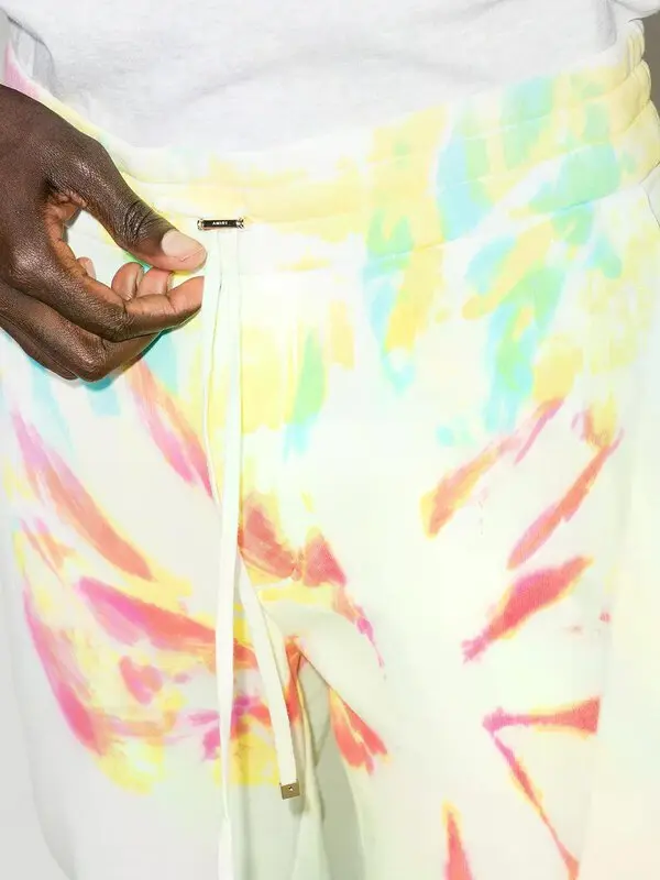 Amiri Tie-dye Cotton Track Pants