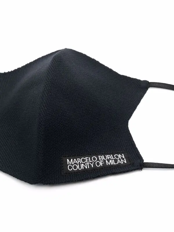 COUNTY OF MILAN Logo-print Face Mask
