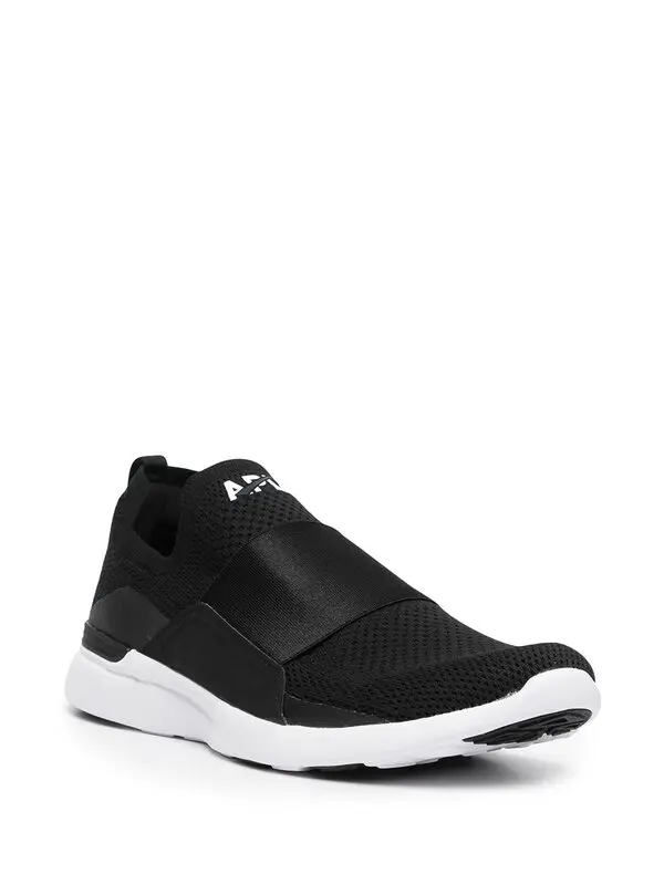 Apl Knitted High Top Sneakers - Black