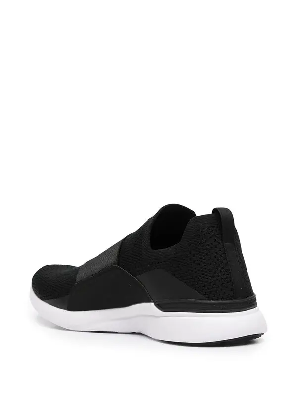 Apl Knitted High Top Sneakers - Black