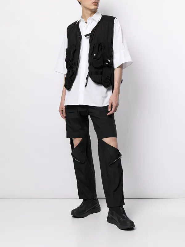 JUUN.J Belted Waist Cargo Trousers