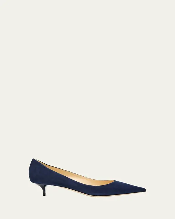 JIMMY CHOO Amelia Suede Pumps