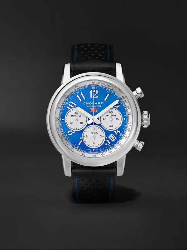 Chopard Mille Miglia Classic Racing Chronograph Automatic 42mm Watch 168589-3010 - Blue