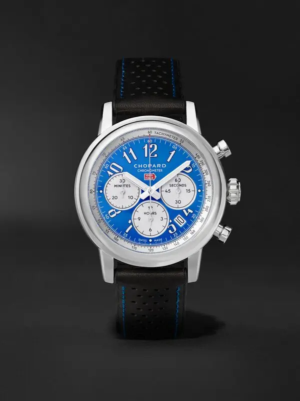 Chopard Mille Miglia Classic Racing Chronograph Automatic 42mm Watch 168589-3010 - Blue