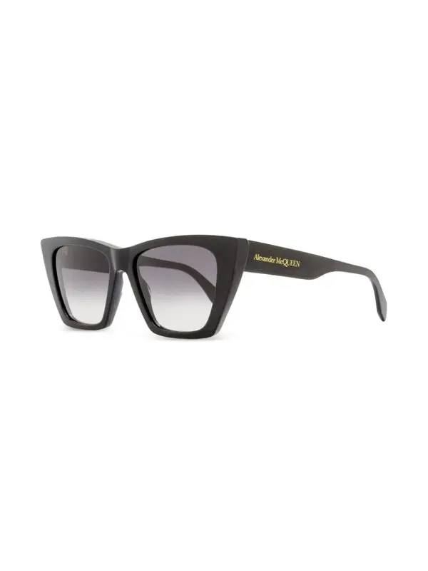 Alexander McQueen Logo-debossed Cat-eye Sunglasses