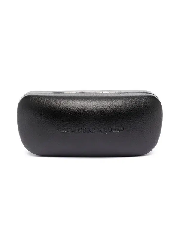 Alexander McQueen Logo-debossed Cat-eye Sunglasses