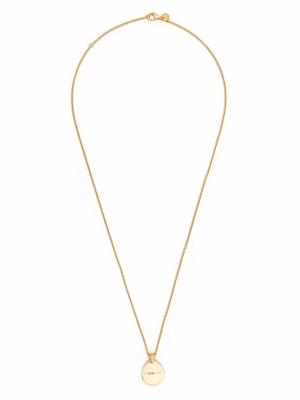 Tom Wood Logo Pendant Necklace