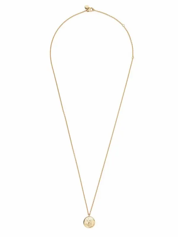 Tom Wood Angel Coin Pendant Necklace