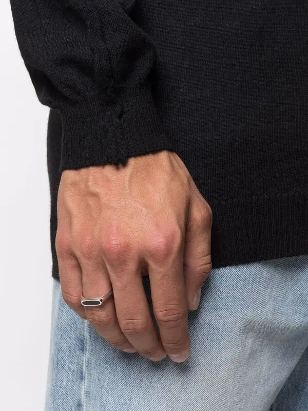 Tom Wood Mario Onyx Signet Ring