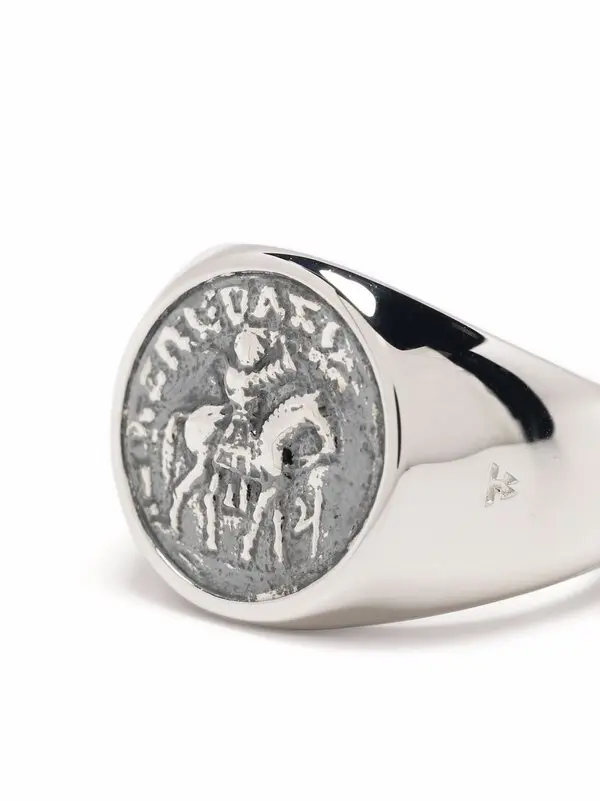 Tom Wood Alexander The Great Coin Signet Ring