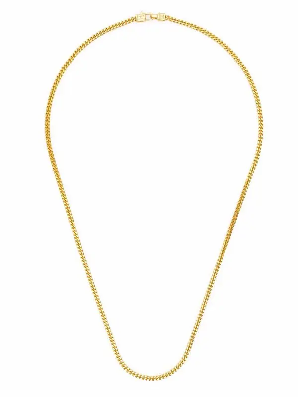 Tom Wood Plated Curb Chain Necklace - Gold
