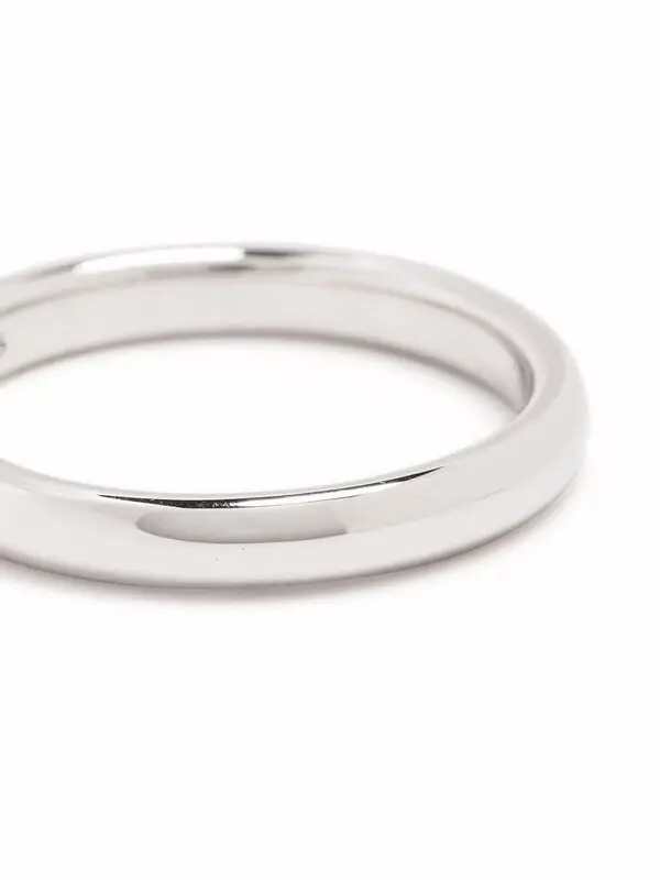 Tom Wood Classic Band Slim Polished Ring - Silver | Editorialist