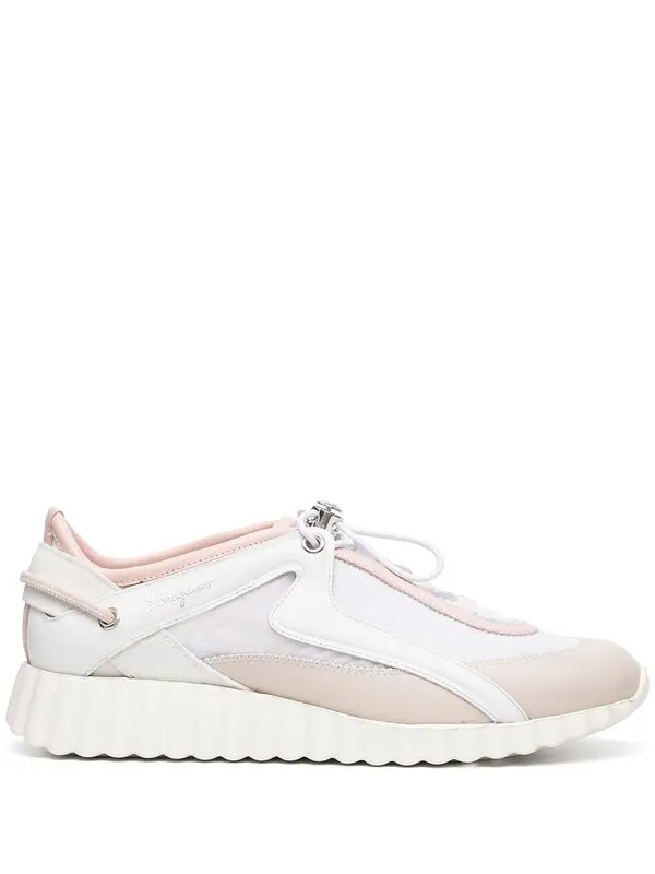 FERRAGAMO Pixie Panelled Low-top Sneakers
