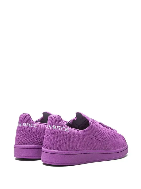 Adidas X Pharrell X Superstar Primeknit Sneakers - Purple