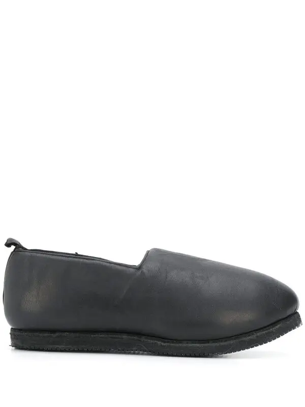 Guidi Plain Chunky-style Loafers