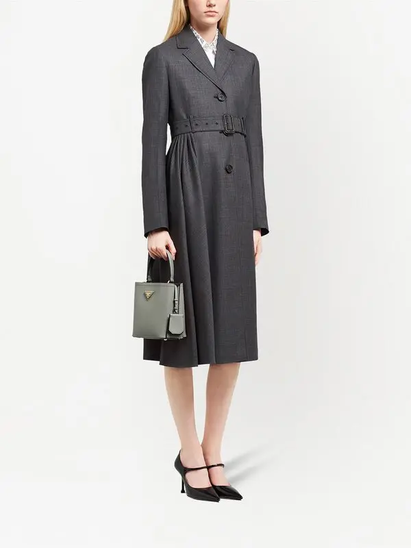Prada Small Panier Saffiano Leather Bag