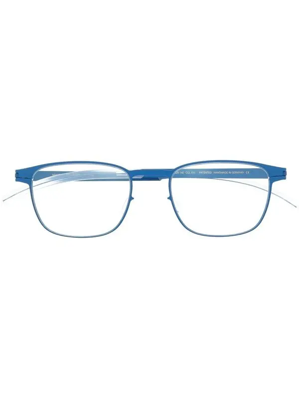 Mykita Allen Square-frame Glasses - Blue