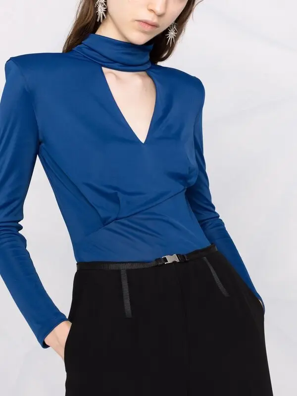 Patrizia Pepe Cut-out Detail Bodysuit
