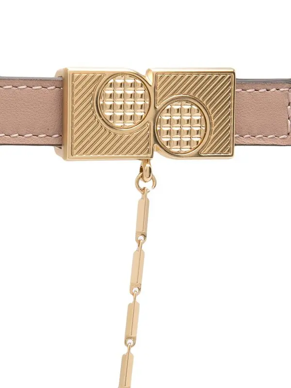 Ports 1961 Chain-link Leather Belt - Pink