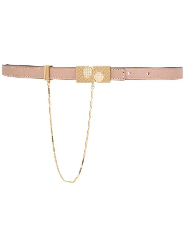 Ports 1961 Chain-link Leather Belt