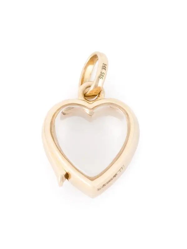 Loquet Large Heart Locket - Metallic