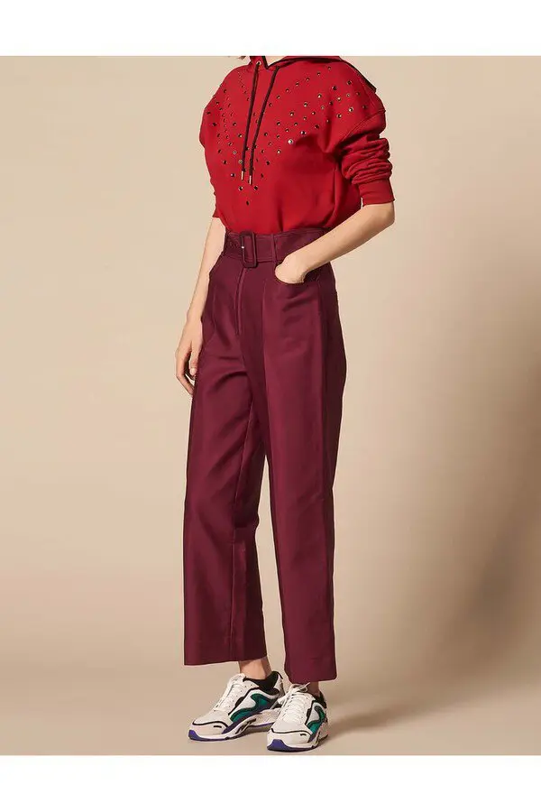 sachin and babi light blue dress Womens Burgundy Pants | Everyday Low Prices main image 1