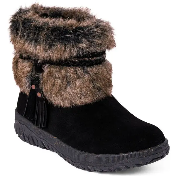 Minnetonka Dina Slipper - Black